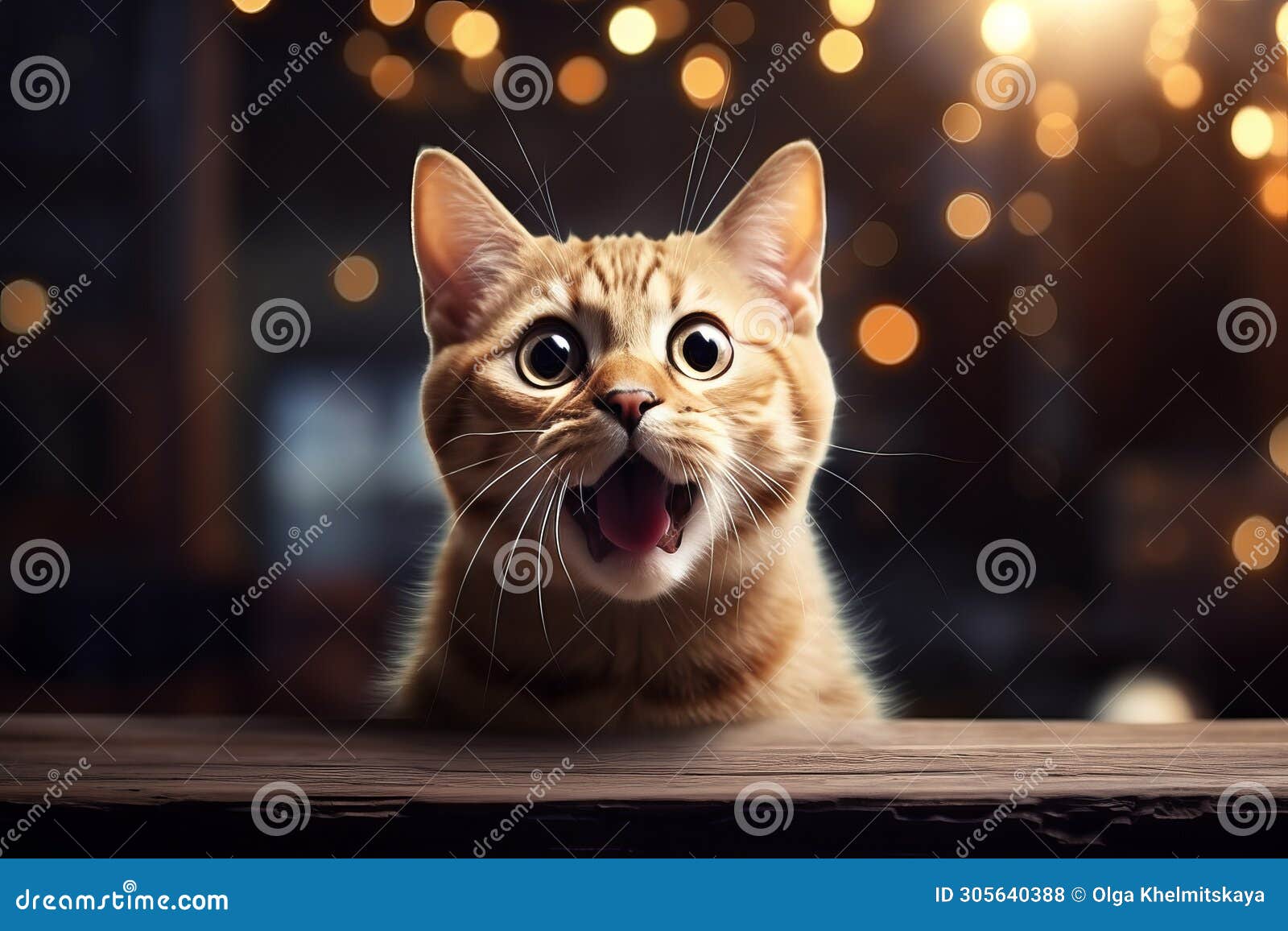 Pleasantly Surprised Anime Girl On White Vector Illustration ...