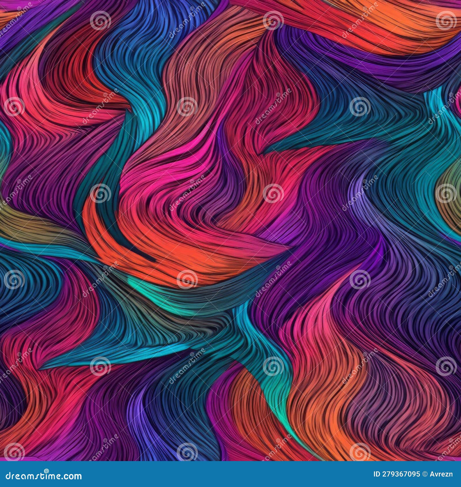 Whimsical Journey: Psychadelic Etch-a-Sketch Moire Seamless Pattern ...