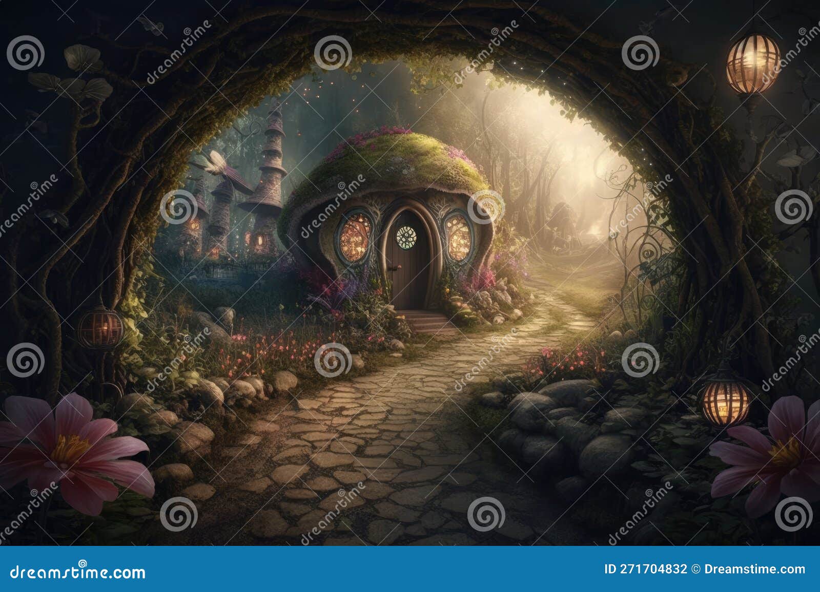 A Whimsical Path of Magic in the Middle of a Garden Full of Surprises ...