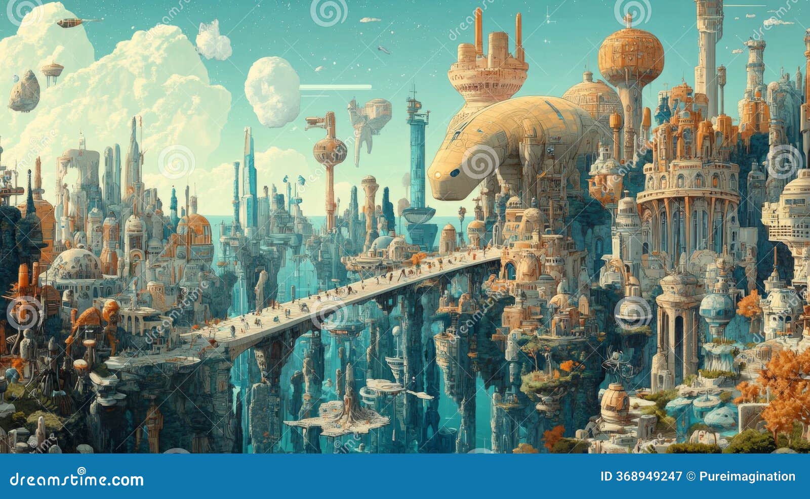 Whimsical Pixel Art Scene Featuring A Cat On A Vintage Radio Under A ...