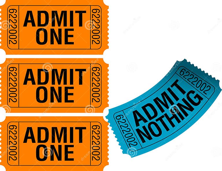 Whimsical Ticket Art stock vector. Illustration of conceptual - 5545275