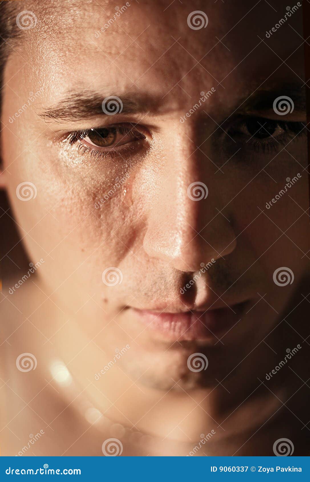 Whining man stock image. Image of despair, macro, grief - 9060337