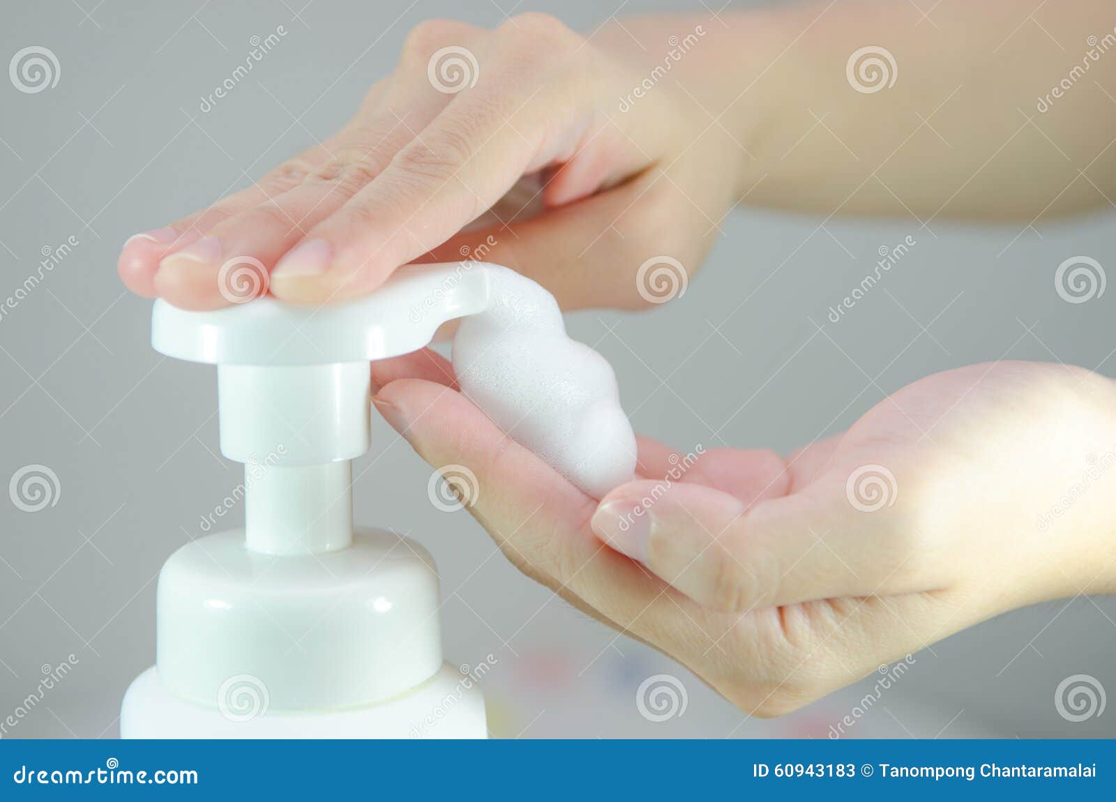 Whip Foam Soap stock image. Image of antibacterial, squirt - 60943183