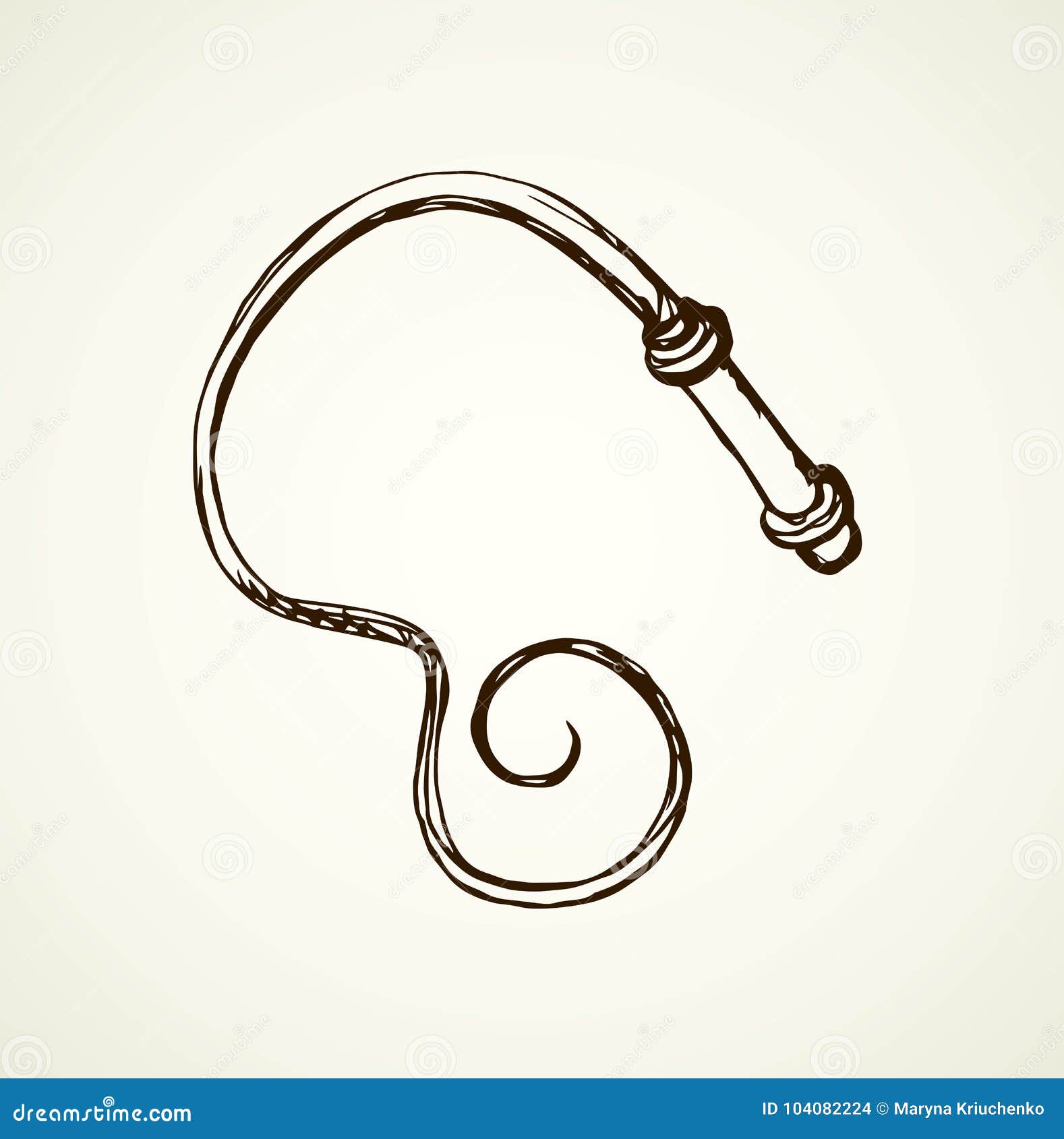 Whip Vector Icon On White Background. Flat Vector Whip Icon Symbol Sign ... Whip Vector Icon On White Background. Flat Vector Whip Icon Symbol Sign ...