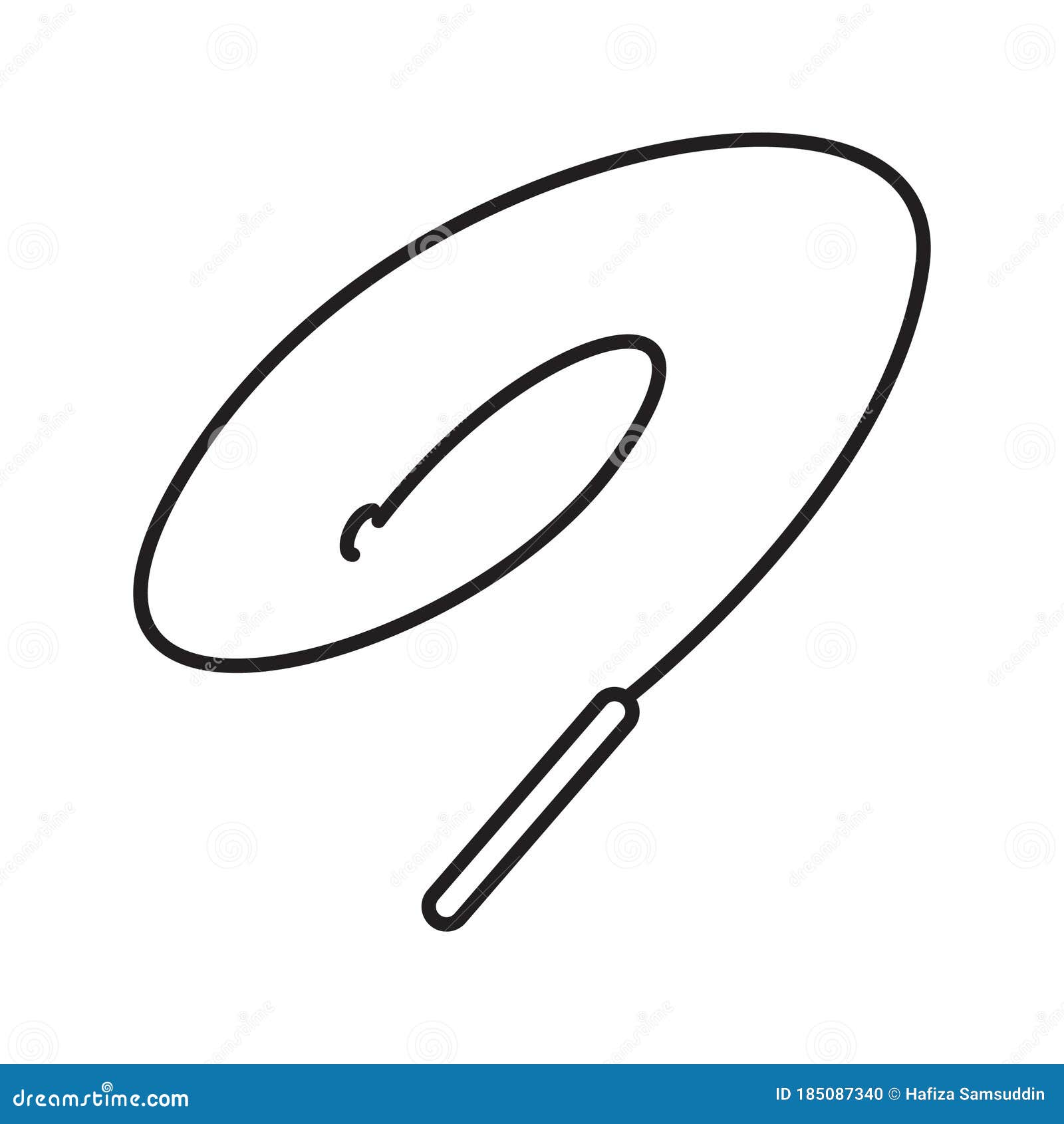 Whip. Vector Illustration Decorative Design Stock Vector - Illustration ...