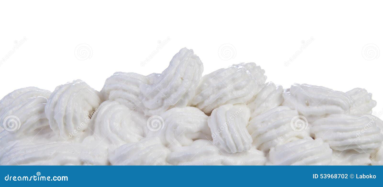 Whipped cream stock photo. Image of dessert, meringue - 53968702