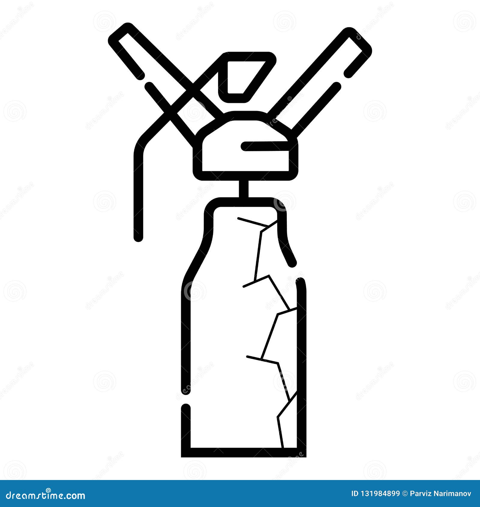 Whipped cream symbol stock illustration. Illustration of symbol - 131984899