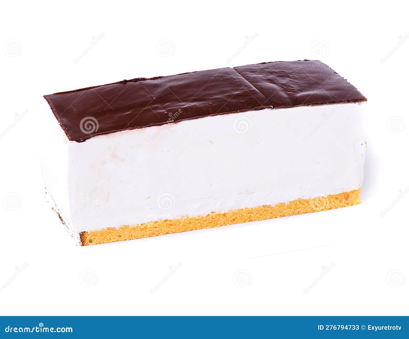 Whipped Meringue Dessert With Egg Yolk Crust Originating In The Balkans Stock Image Image Of