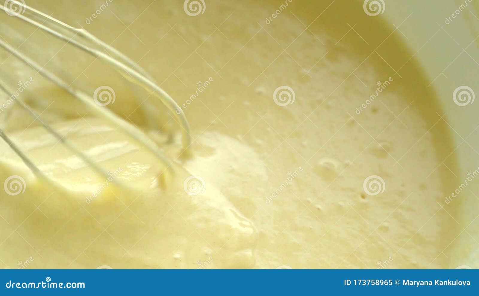 Whipping-2. Whipping Whisk Batter for Baking Stock Video - Video of ...