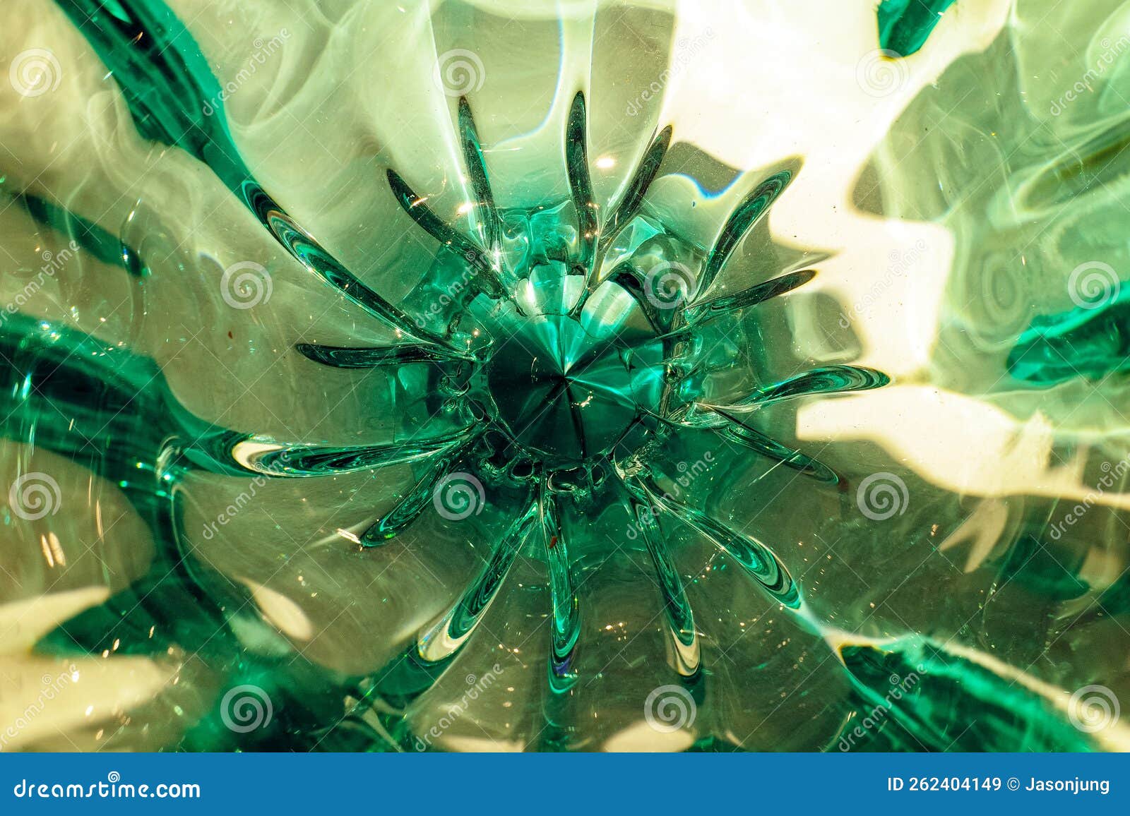 Whirl of Turbo Engine in Green Color Stock Image - Image of circled ...