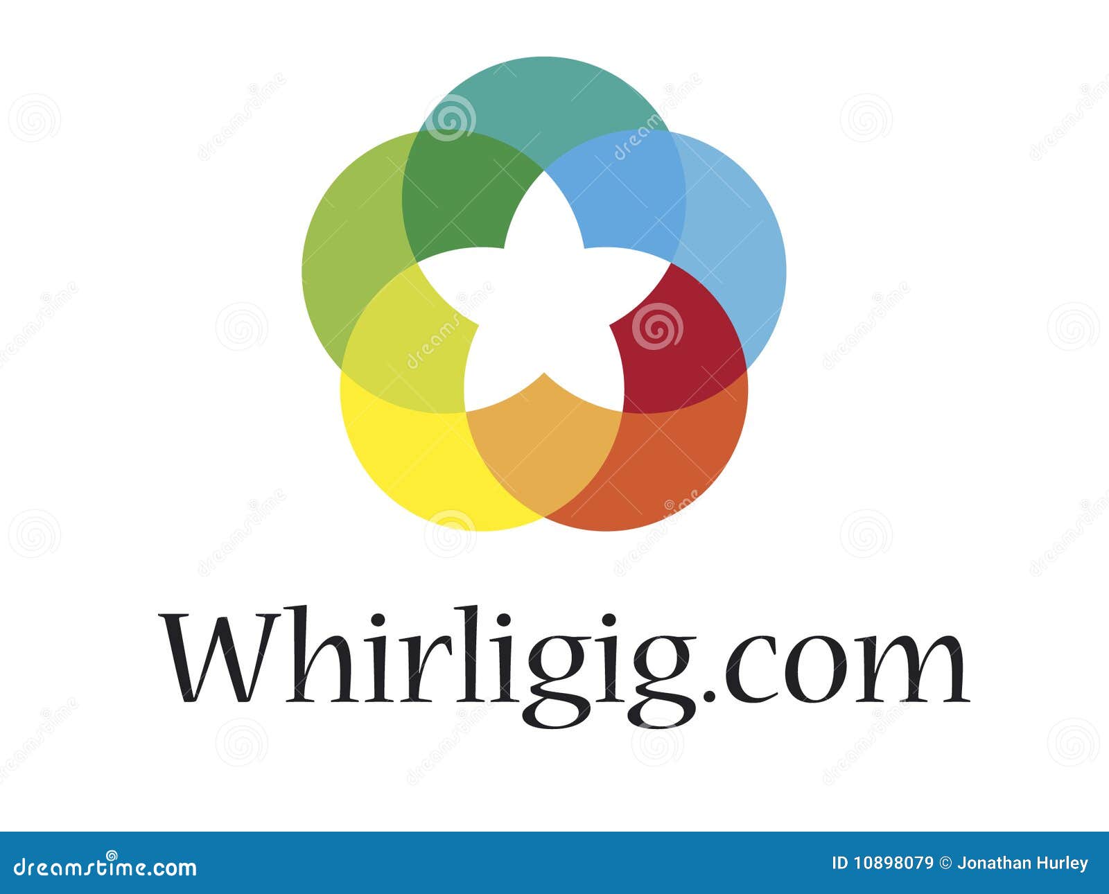 Whirligig logo stock vector. Illustration of vector, design - 10898079