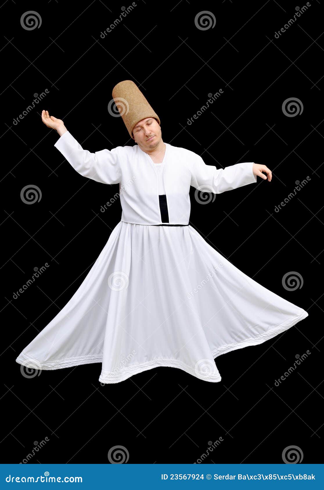 Whirling dervish stock photo. Image of exaltation, dream - 23567924