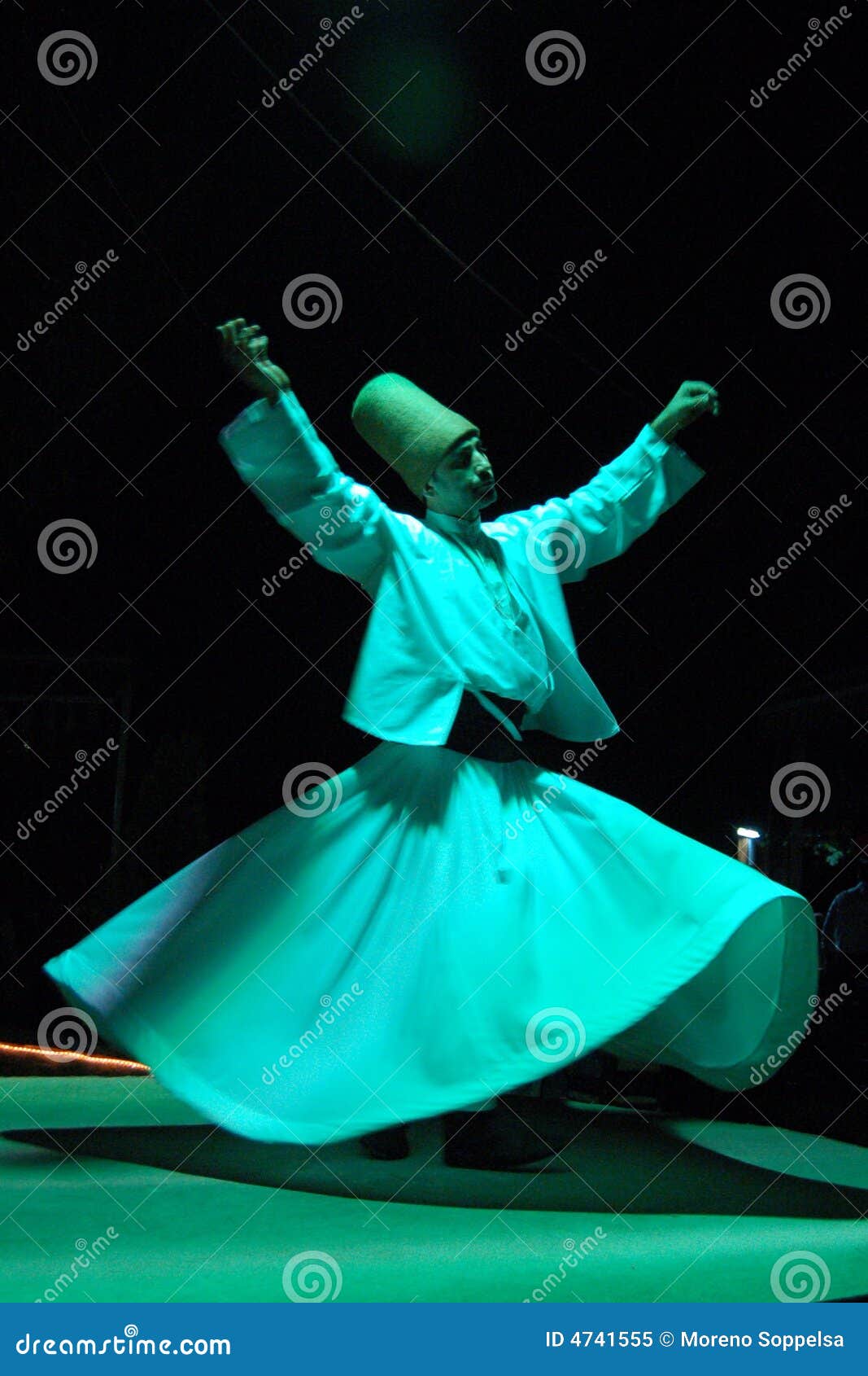 Whirling Dervish editorial image. Image of dancer, religious - 4741555