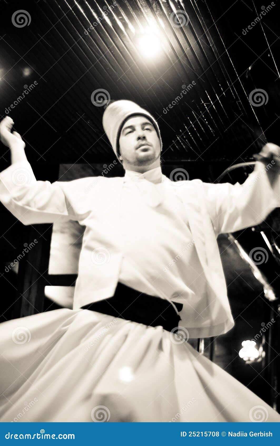 Whirling Dervish Dancing in Istanbul, Turkey Editorial Stock Photo ...