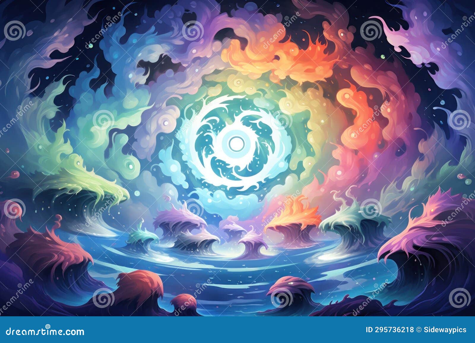 Whirling Vortex Elementals, Conjuring Powerful Storms with Their ...