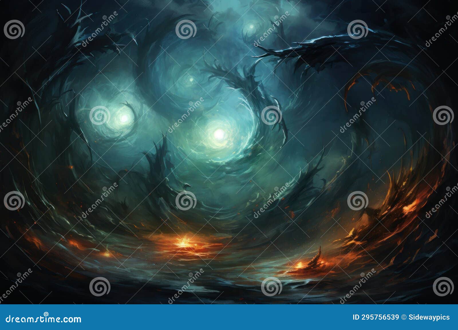 Whirling Vortex Elementals, Conjuring Powerful Storms with Their ...