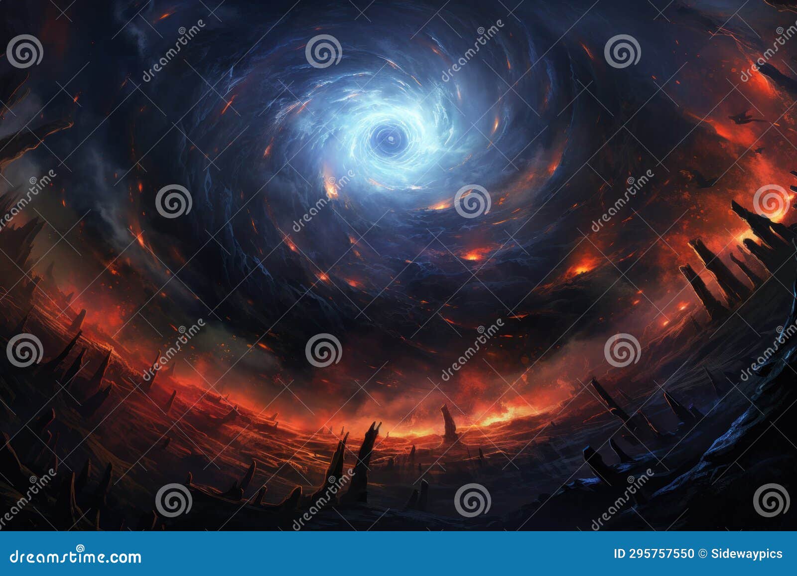 Whirling Vortex Elementals, Conjuring Powerful Storms with Their ...