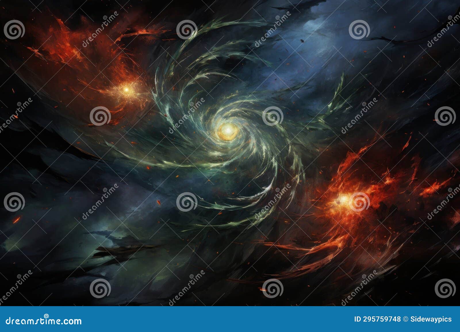 Whirling Vortex Elementals, Conjuring Powerful Storms with Their ...