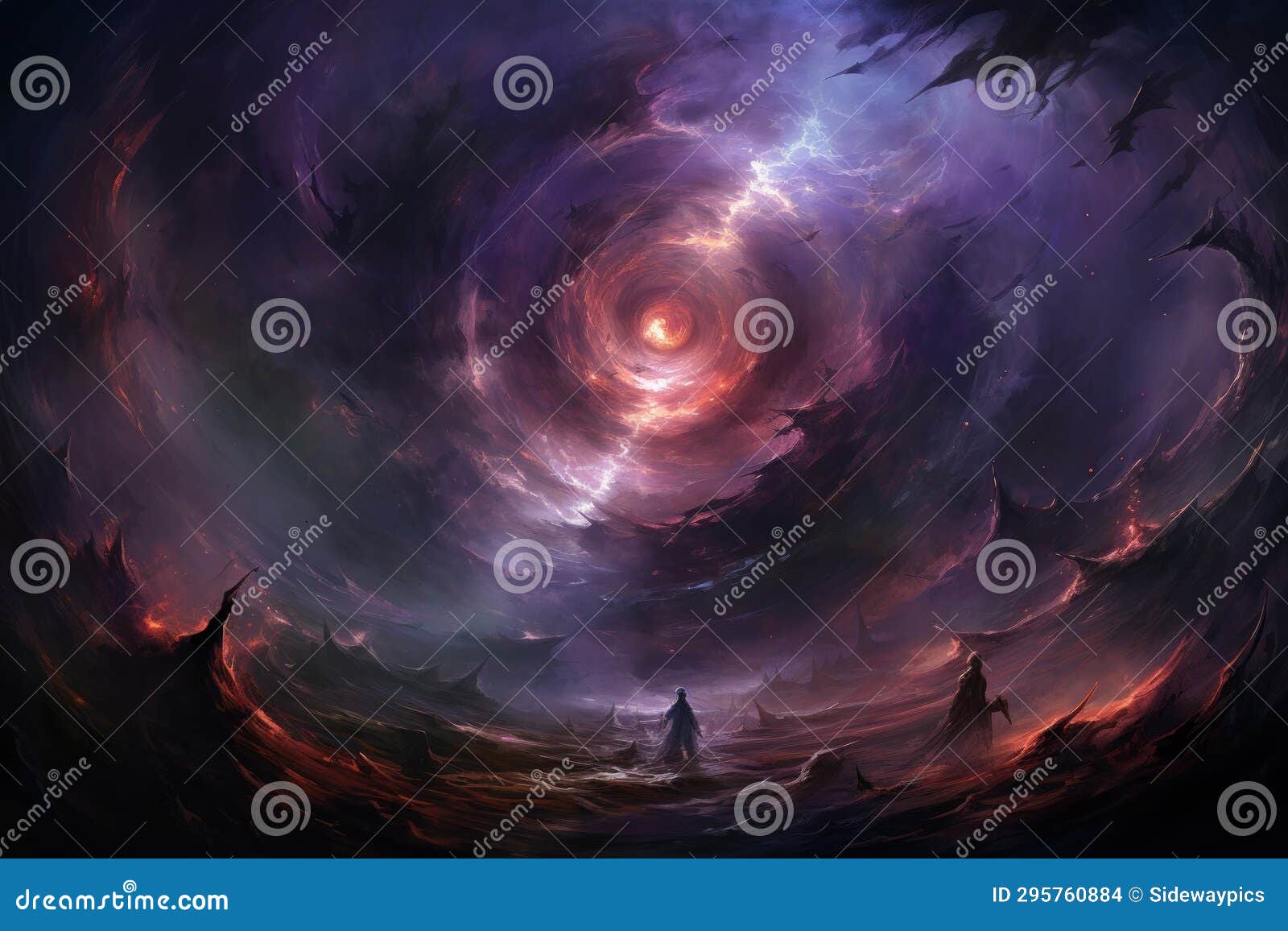Whirling Vortex Elementals, Conjuring Powerful Storms with Their ...