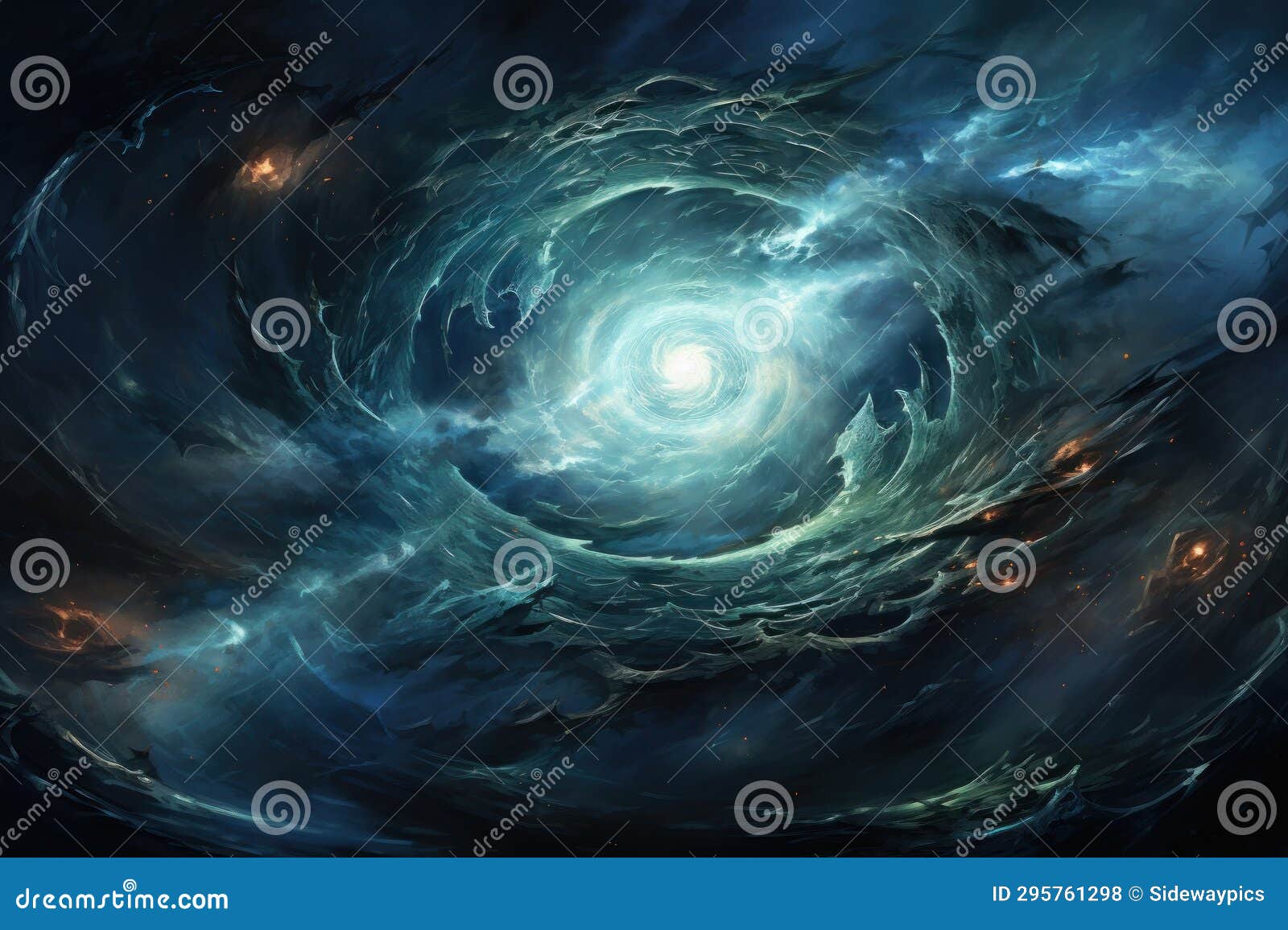 Whirling Vortex Elementals, Conjuring Powerful Storms with Their ...