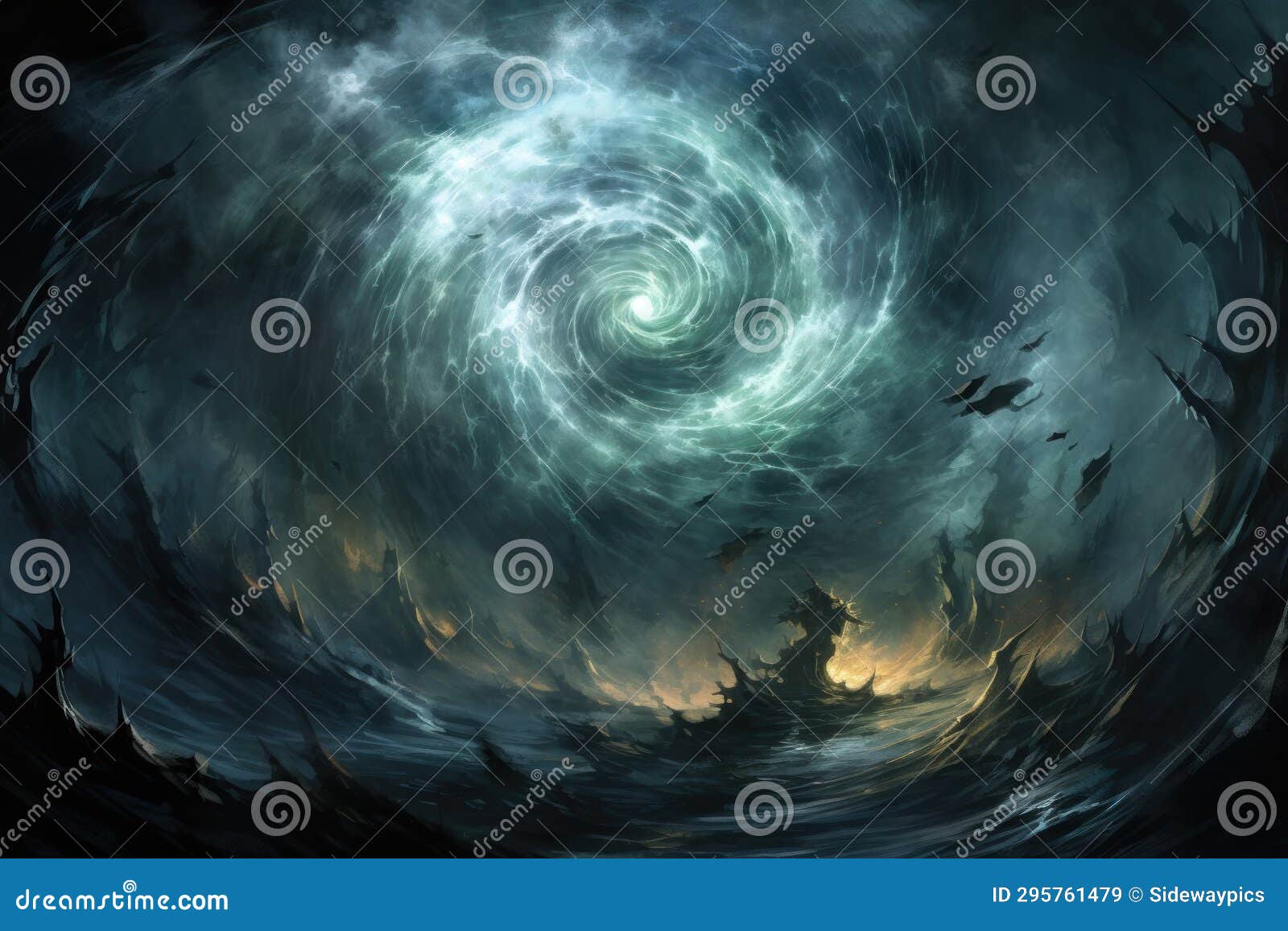 Whirling Vortex Elementals, Conjuring Powerful Storms with Their ...