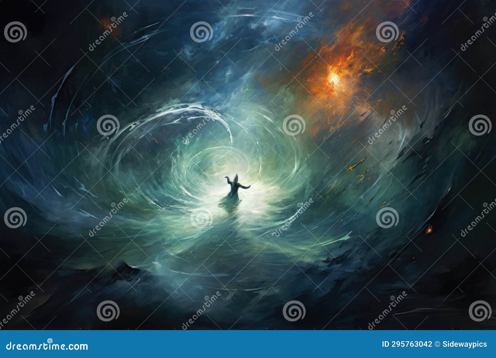 Whirling Vortex Elementals, Conjuring Powerful Storms with Their ...