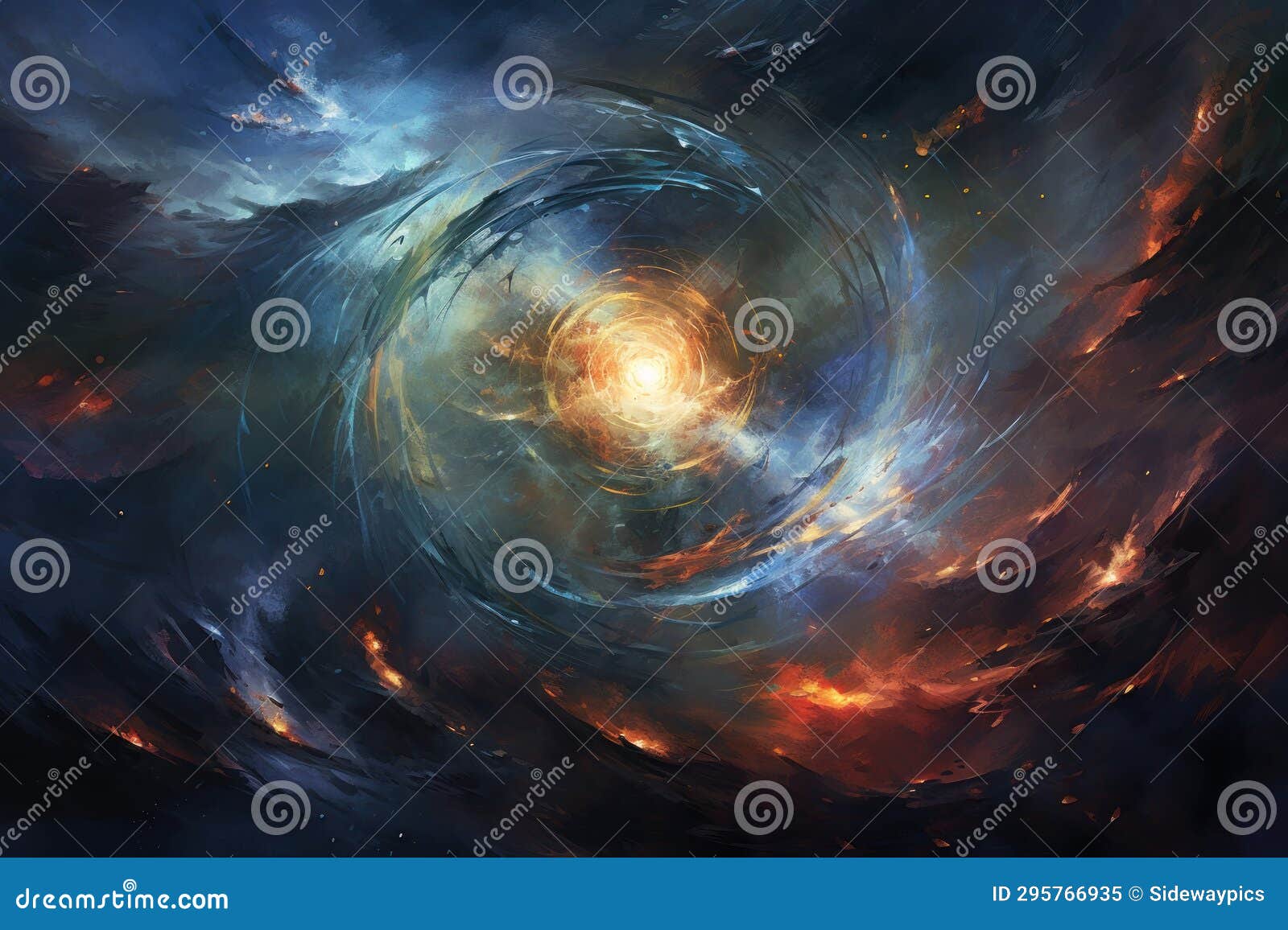 Whirling Vortex Elementals, Conjuring Powerful Storms with Their ...