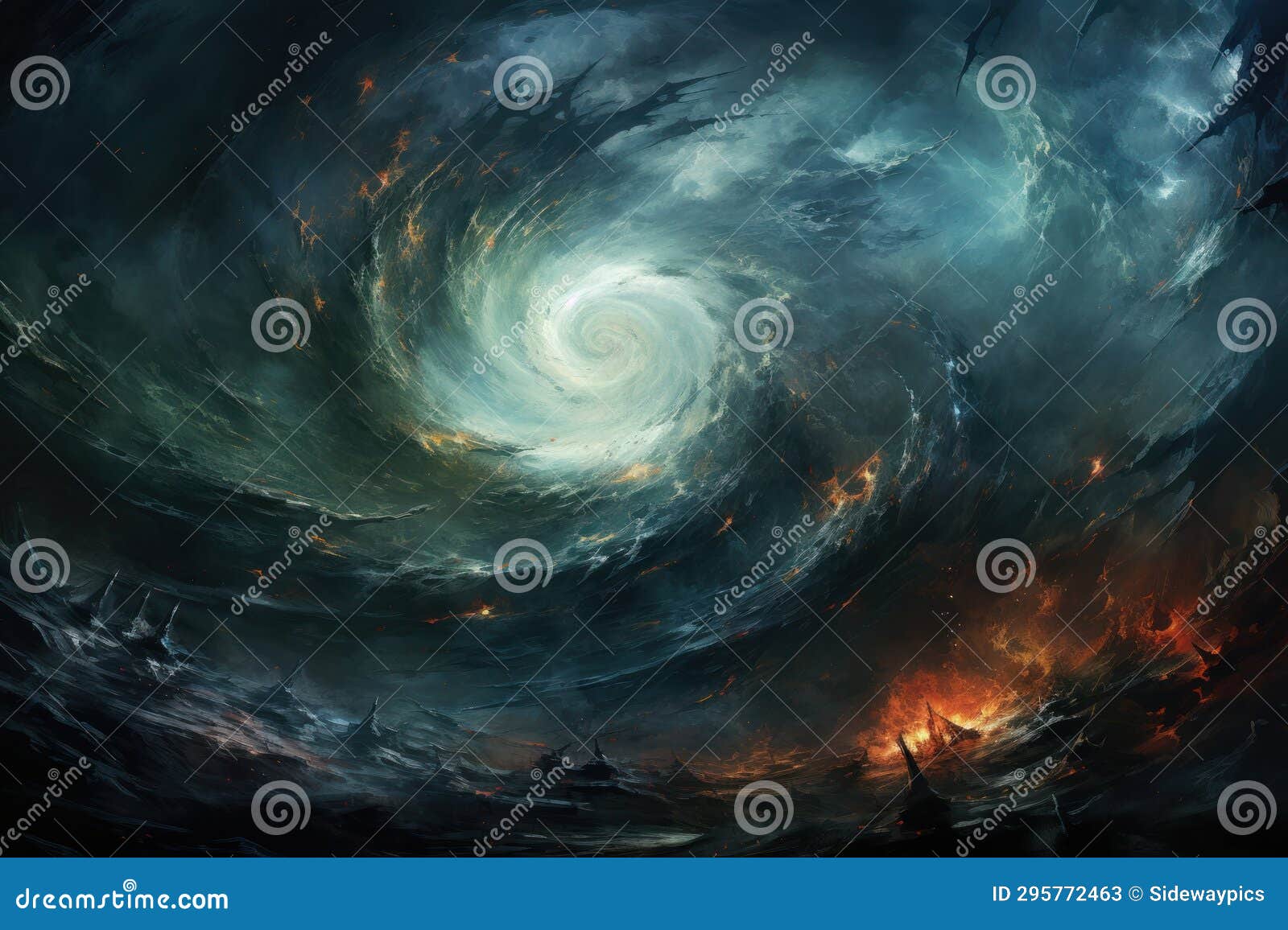 Whirling Vortex Elementals, Conjuring Powerful Storms with Their ...