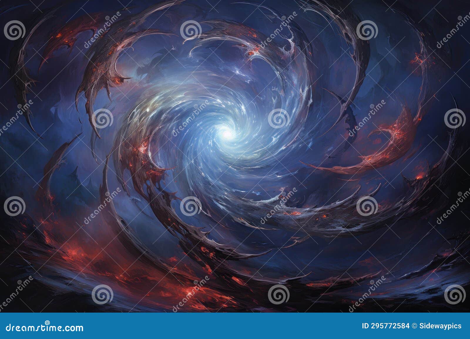 Whirling Vortex Elementals, Conjuring Powerful Storms with Their ...