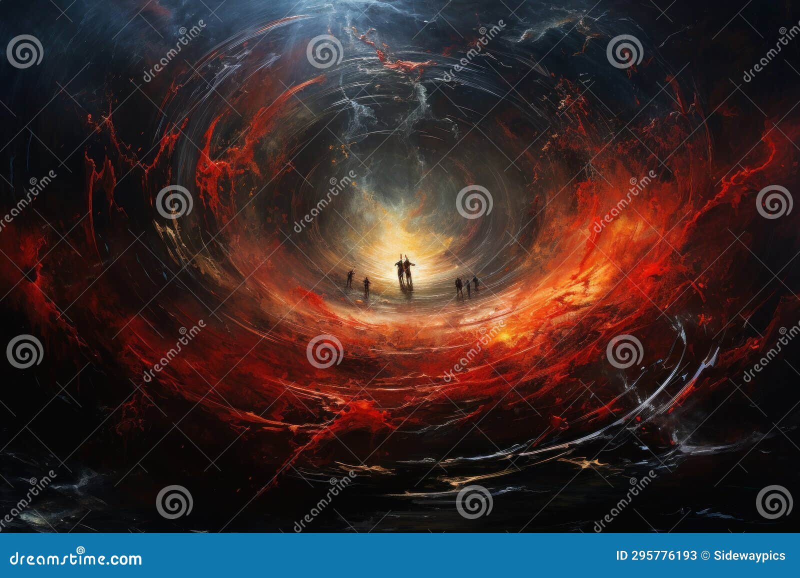 Whirling Vortex Elementals, Conjuring Powerful Storms with Their ...