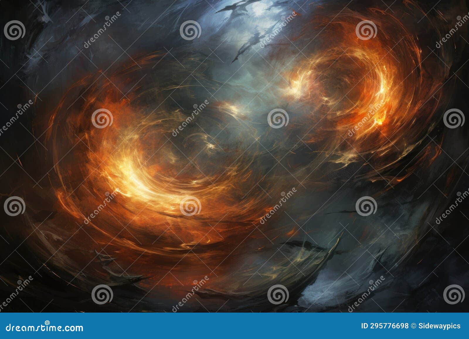 Whirling Vortex Elementals, Conjuring Powerful Storms with Their ...