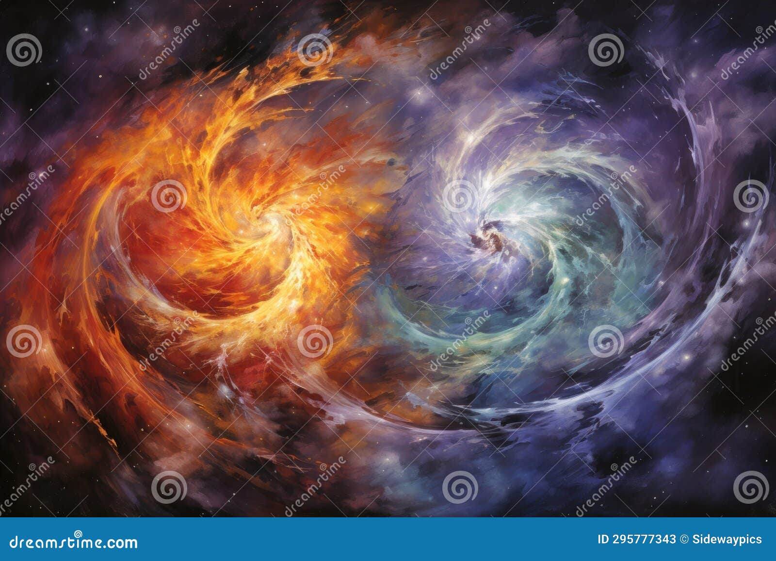 Whirling Vortex Elementals, Conjuring Powerful Storms with Their ...