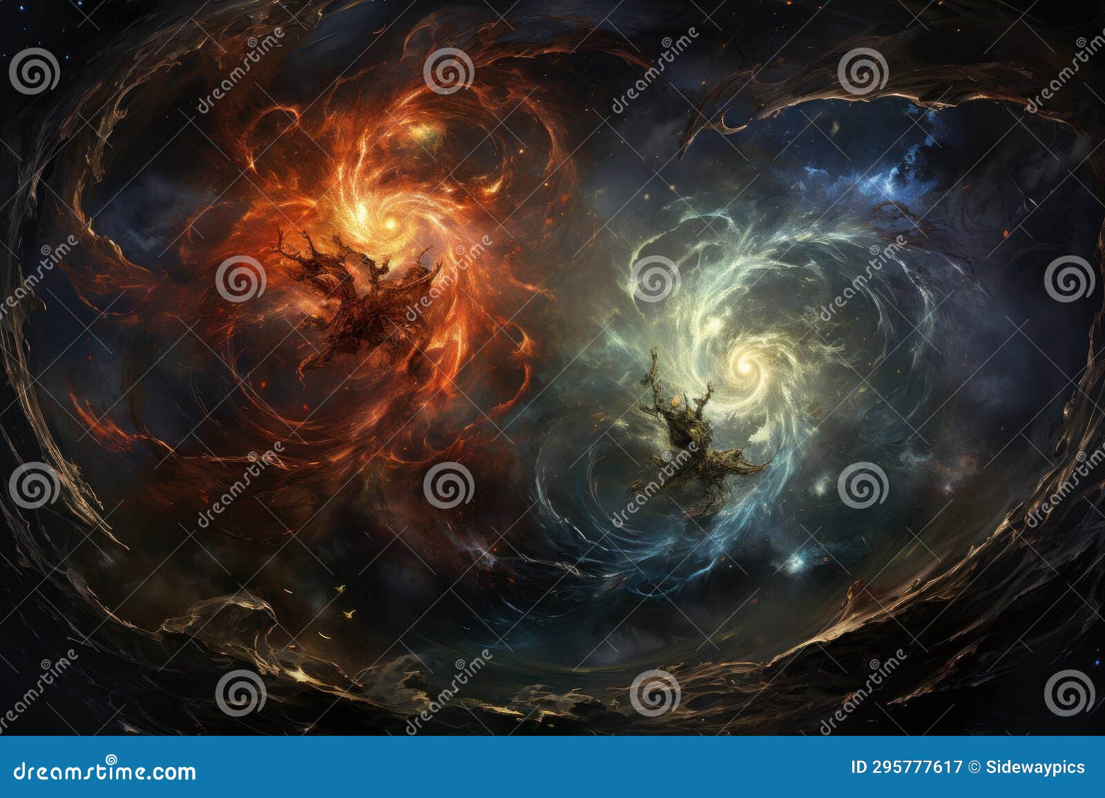 Whirling Vortex Elementals, Conjuring Powerful Storms with Their ...