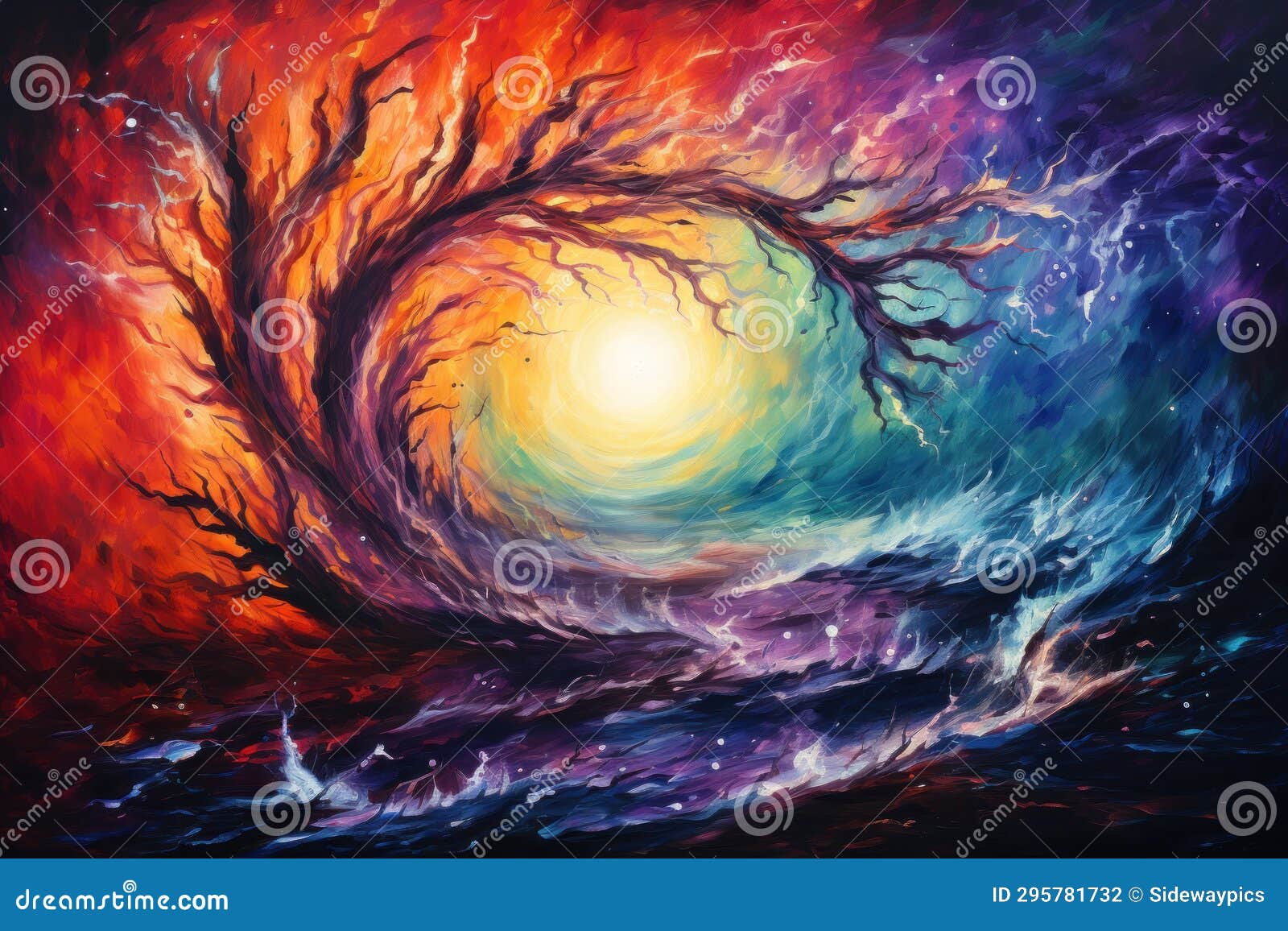 Whirling Vortex Elementals, Conjuring Powerful Storms With Their ...