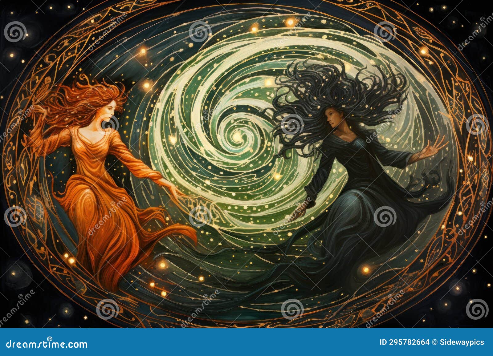 Whirling Vortex Elementals, Conjuring Powerful Storms with Their ...