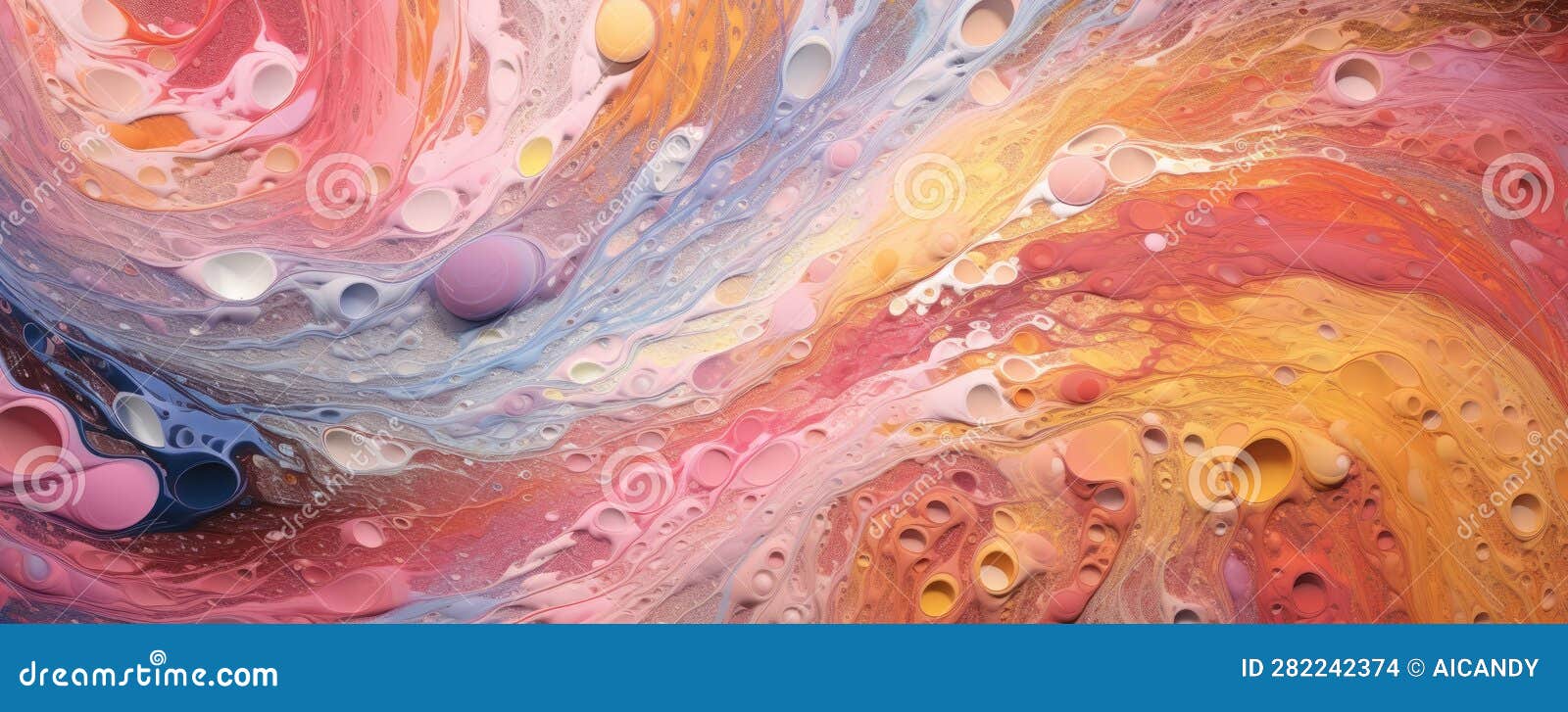 Whirlpool of Abstract Colors and Textures on a Vivid Background ...