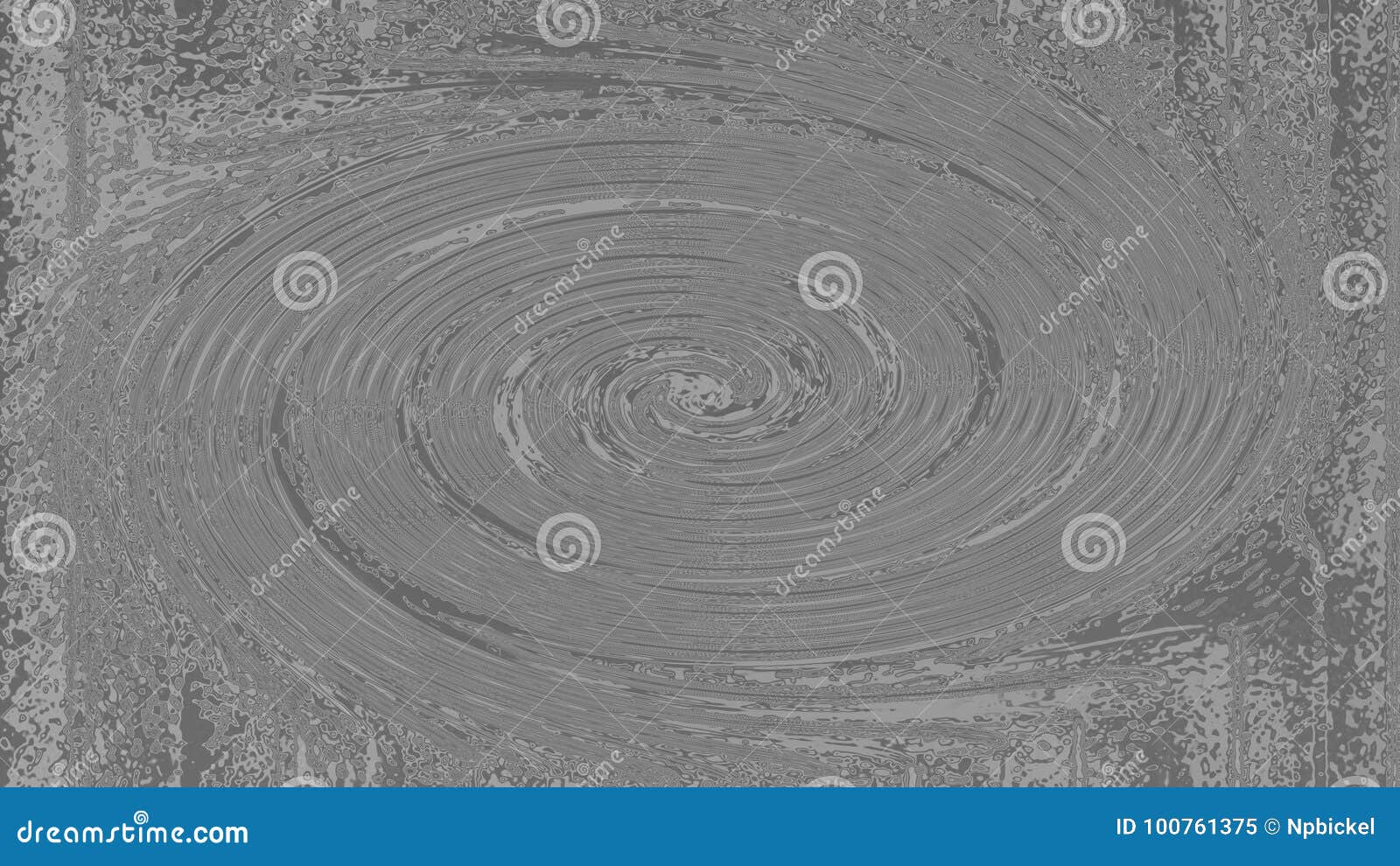 Whirlpool in dark water stock illustration. Illustration of swirl ...