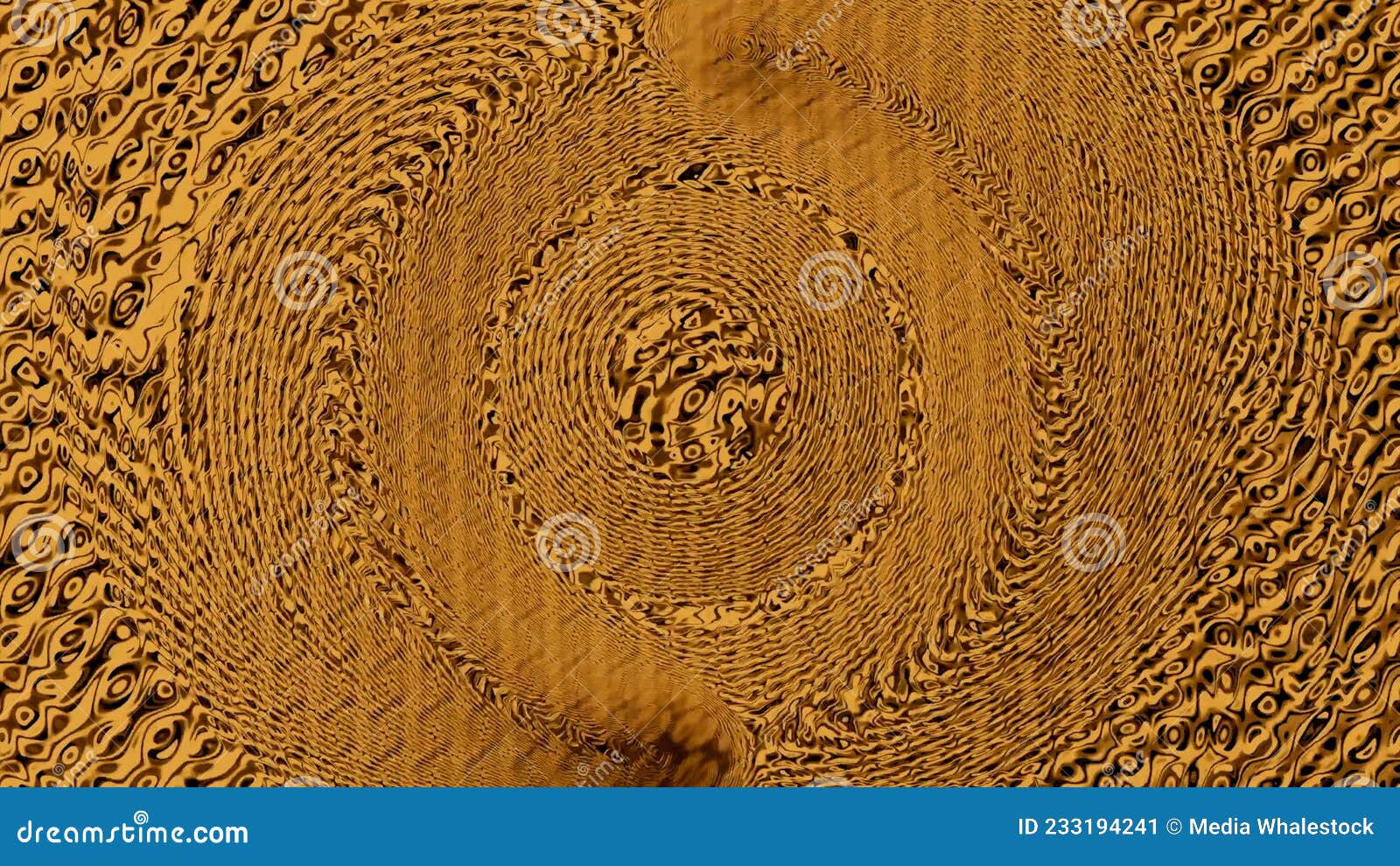 Whirlpool Distorts Striped Pattern. Design. Hypnotic Pattern with ...