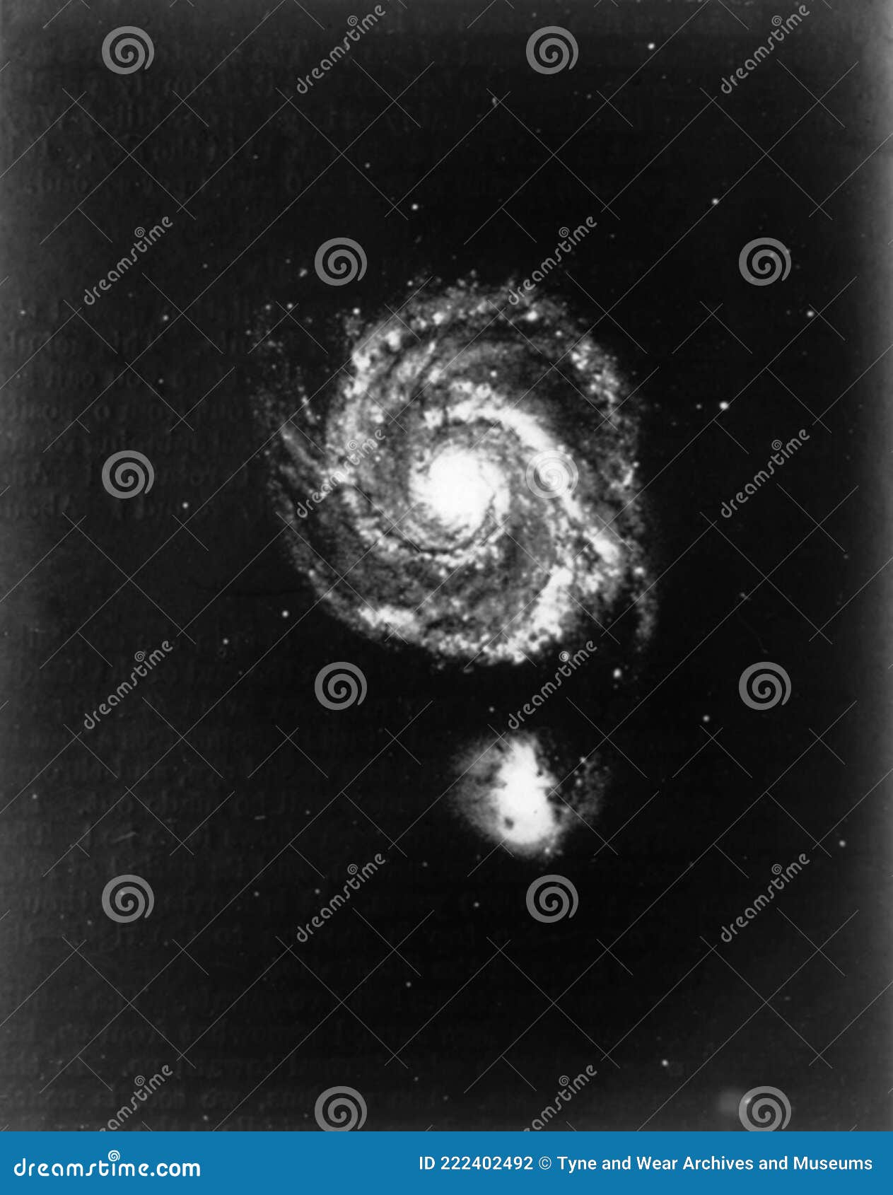 The Whirlpool Nebula In The Hunting Hounds Picture. Image: 222402492