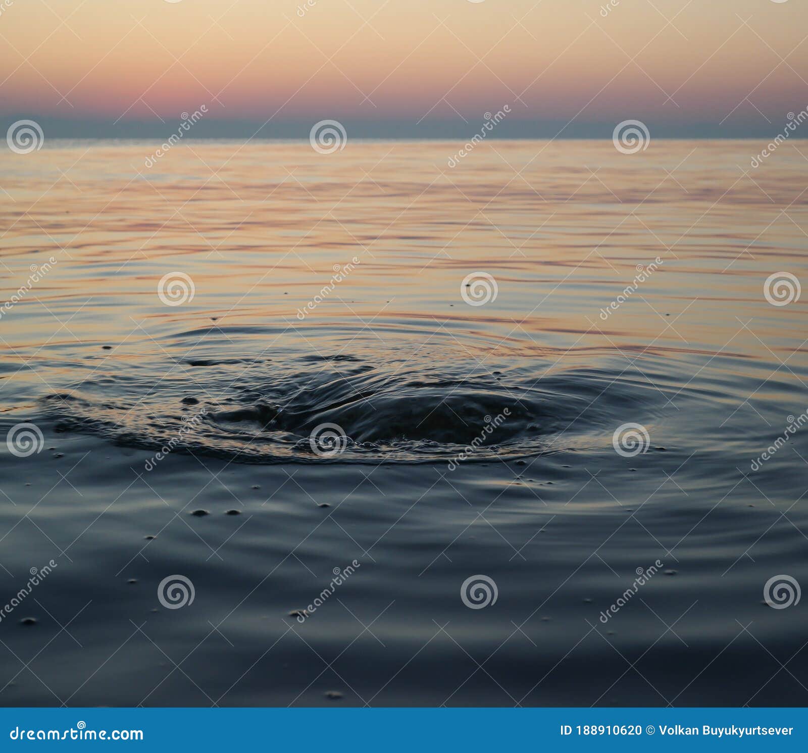Whirlpool in the sea stock photo. Image of morning, whirlpool - 188910620