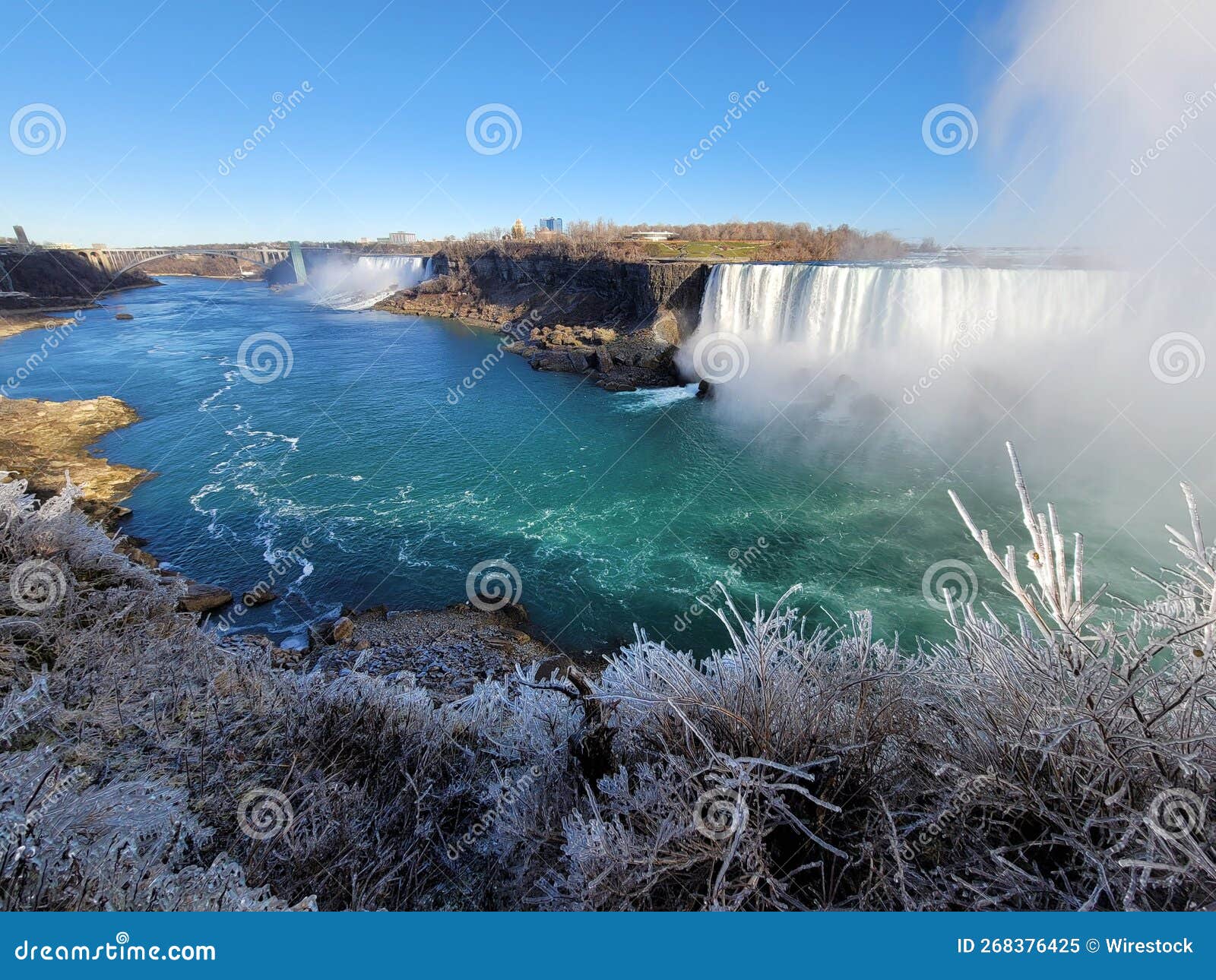 Whirlpool Trail of Niagara Falls, Canada. Stock Image - Image of trail ...