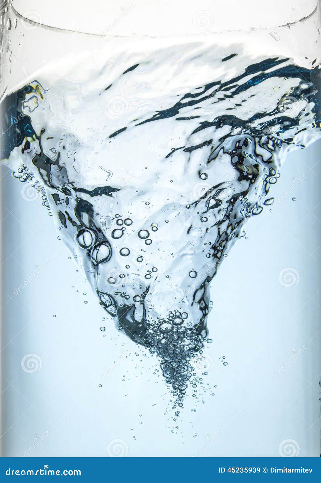 Whirlpool Underwater in Blue Stock Image - Image of pump, maelstrom ...