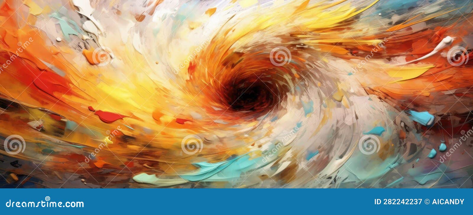 Whirlwind of Abstract Colors and Shapes on a Vibrant Background ...