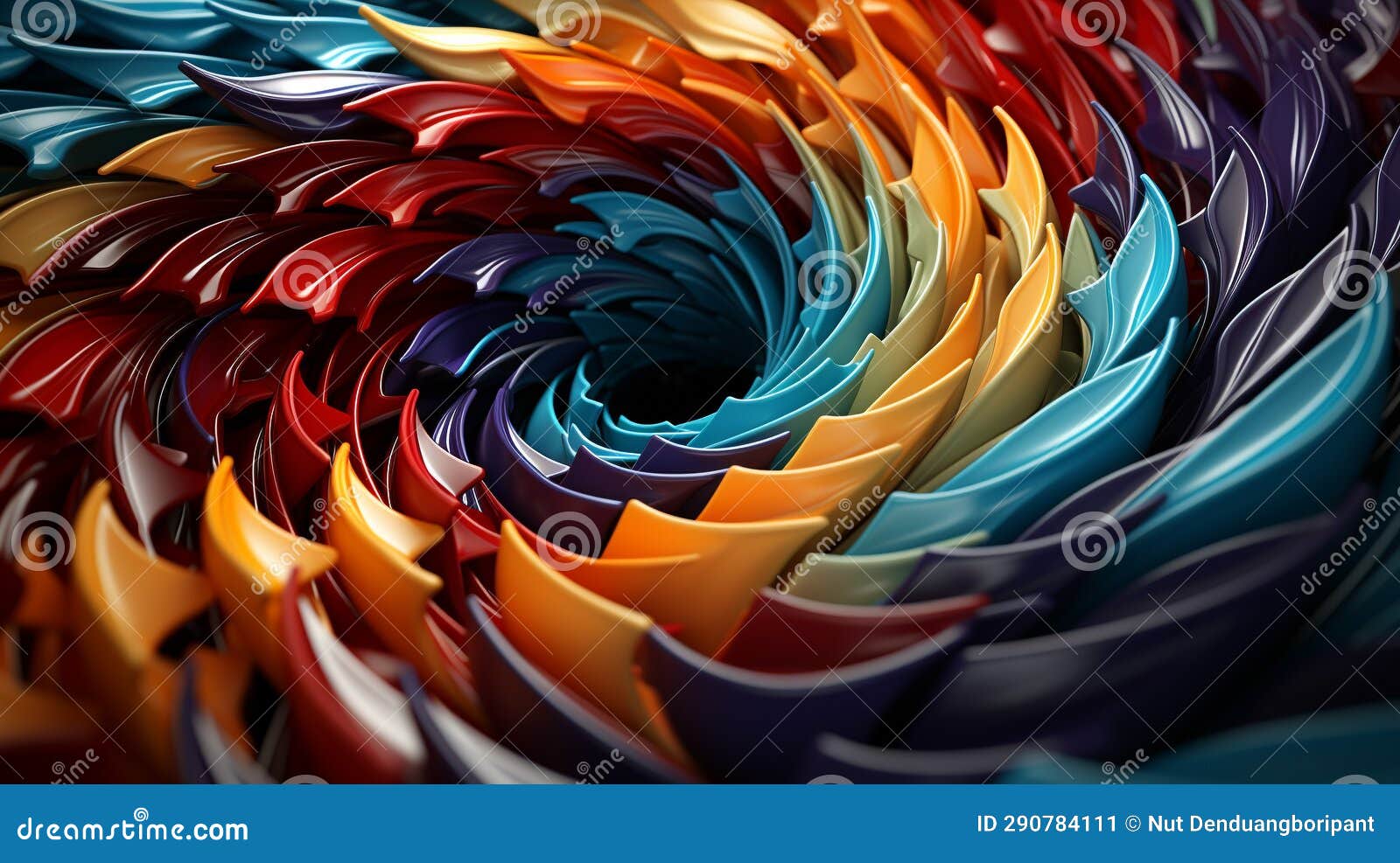 Whirlwind Art: Creating Vibrant Tornado-Inspired Patterns Stock ...