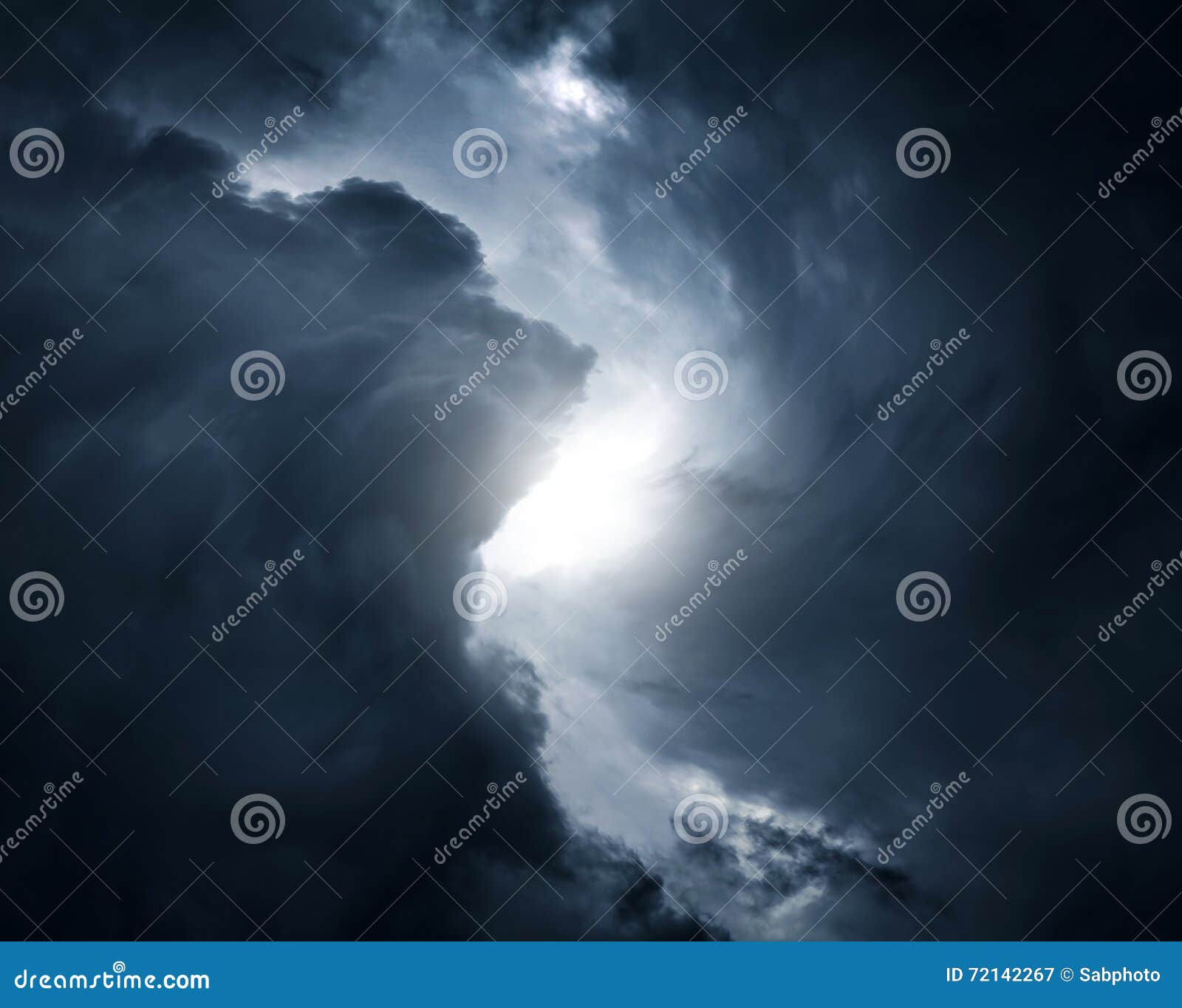 Whirlwind in the Clouds stock image. Image of swirl, layer - 72142267