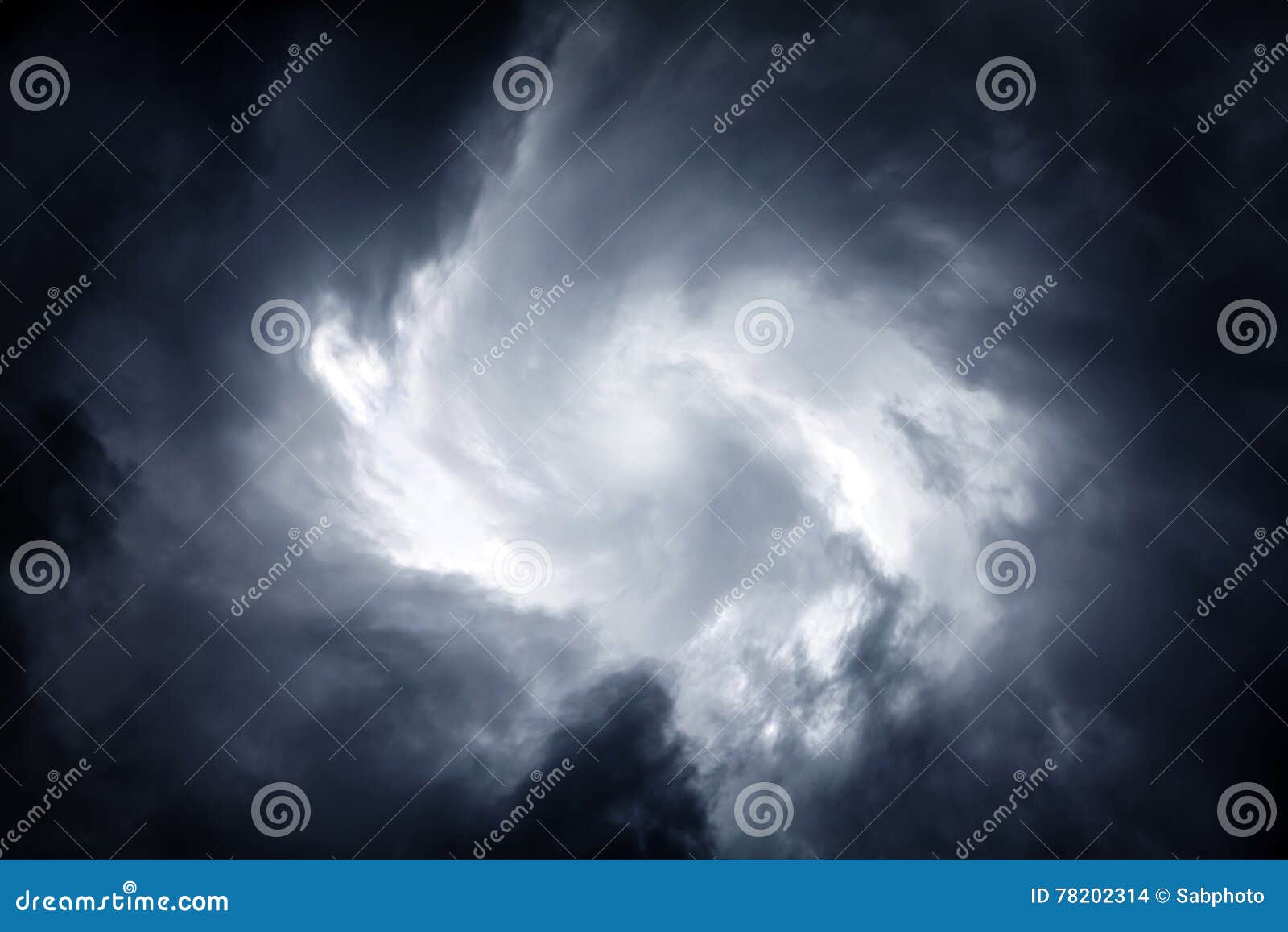 Whirlwind in the Clouds stock photo. Image of pressure - 78202314