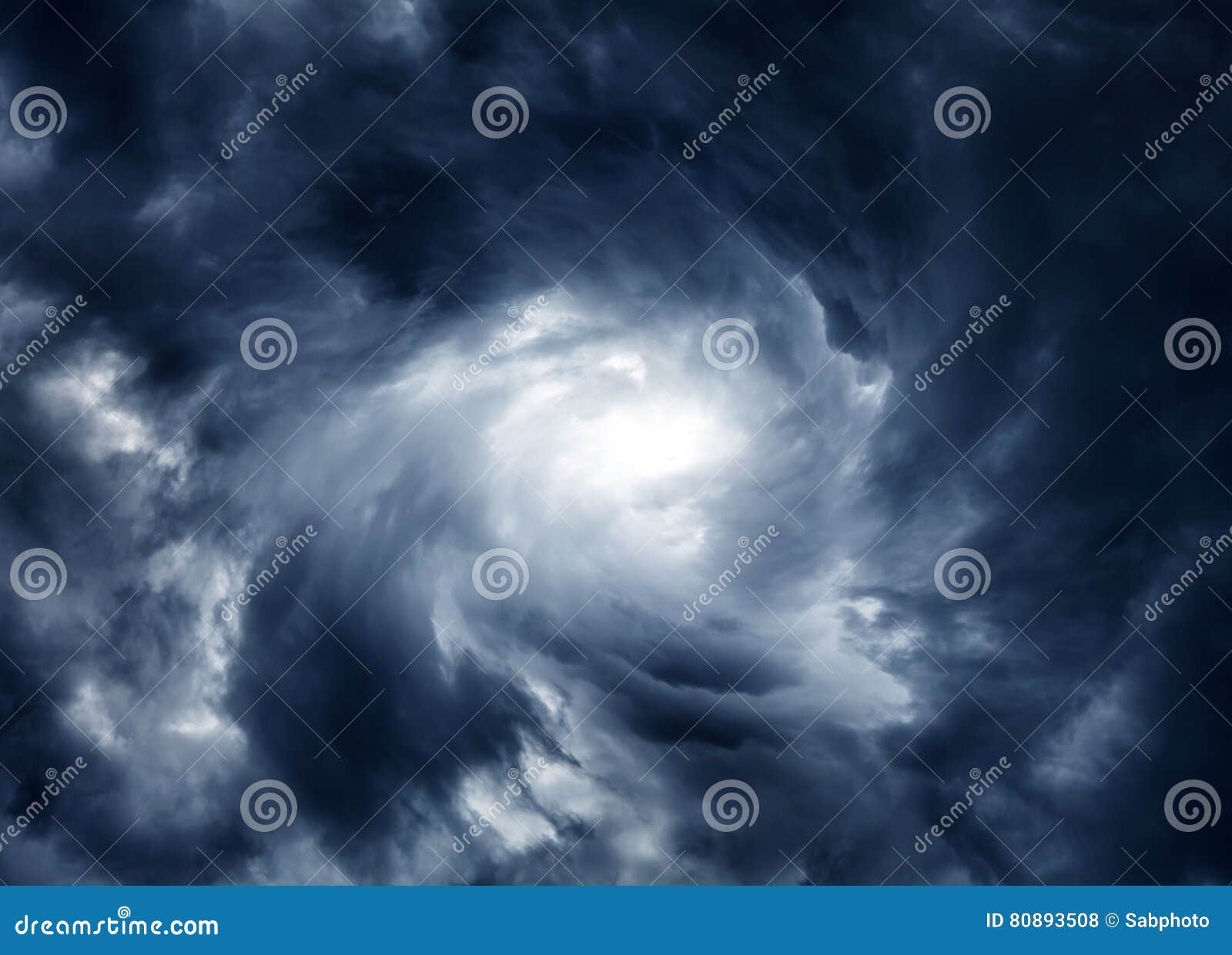 Whirlwind in the Clouds stock photo. Image of large, funnel - 80893508