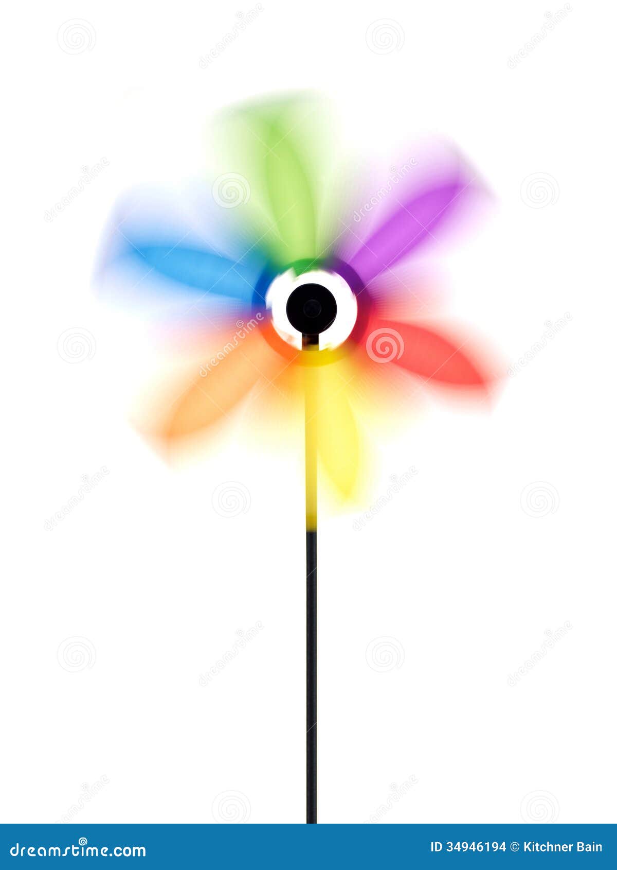 Whirly Gig stock photo. Image of spin, play, flower, child - 34946194