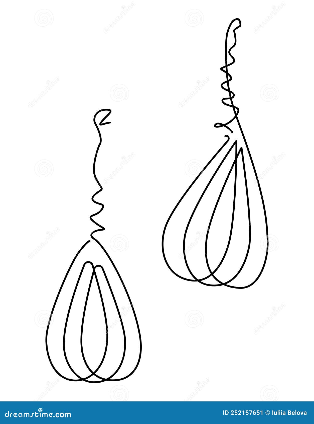 Whisk, Hand Tool For Whipping Cream, Sour Cream Or Eggs. Illustration ...