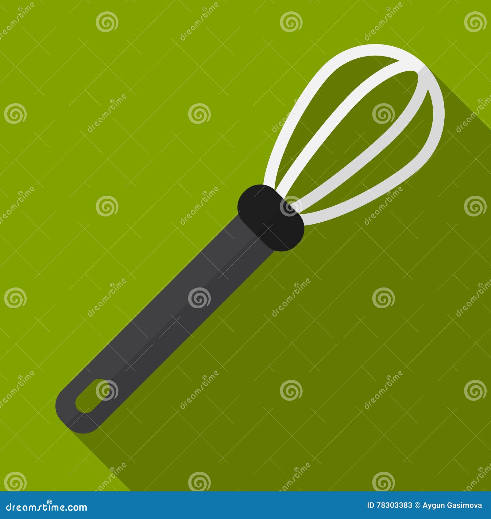 Whisk icon illustration stock vector. Illustration of sign - 78303383